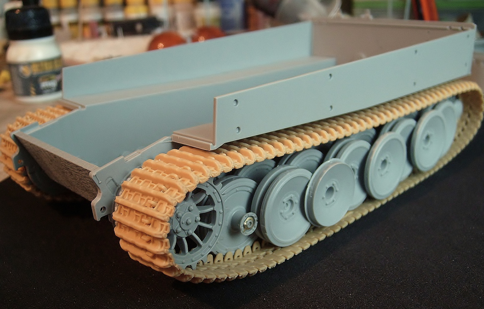 Otto Carius, Tiger I #217 - Malinovka - Construction