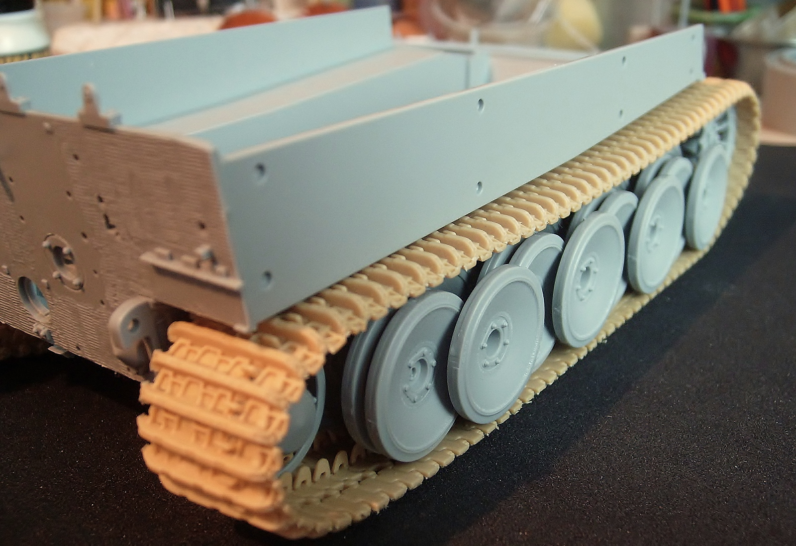 Otto Carius, Tiger I #217 - Malinovka - Construction