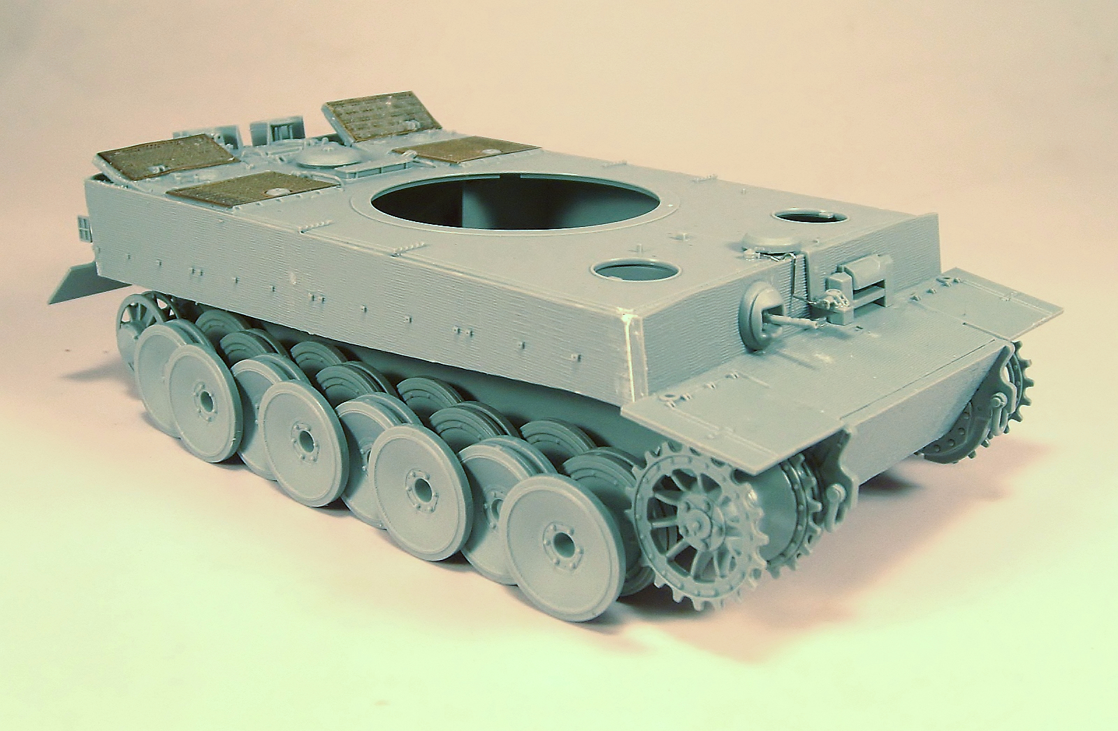 Otto Carius, Tiger I #217 - Malinovka - Construction