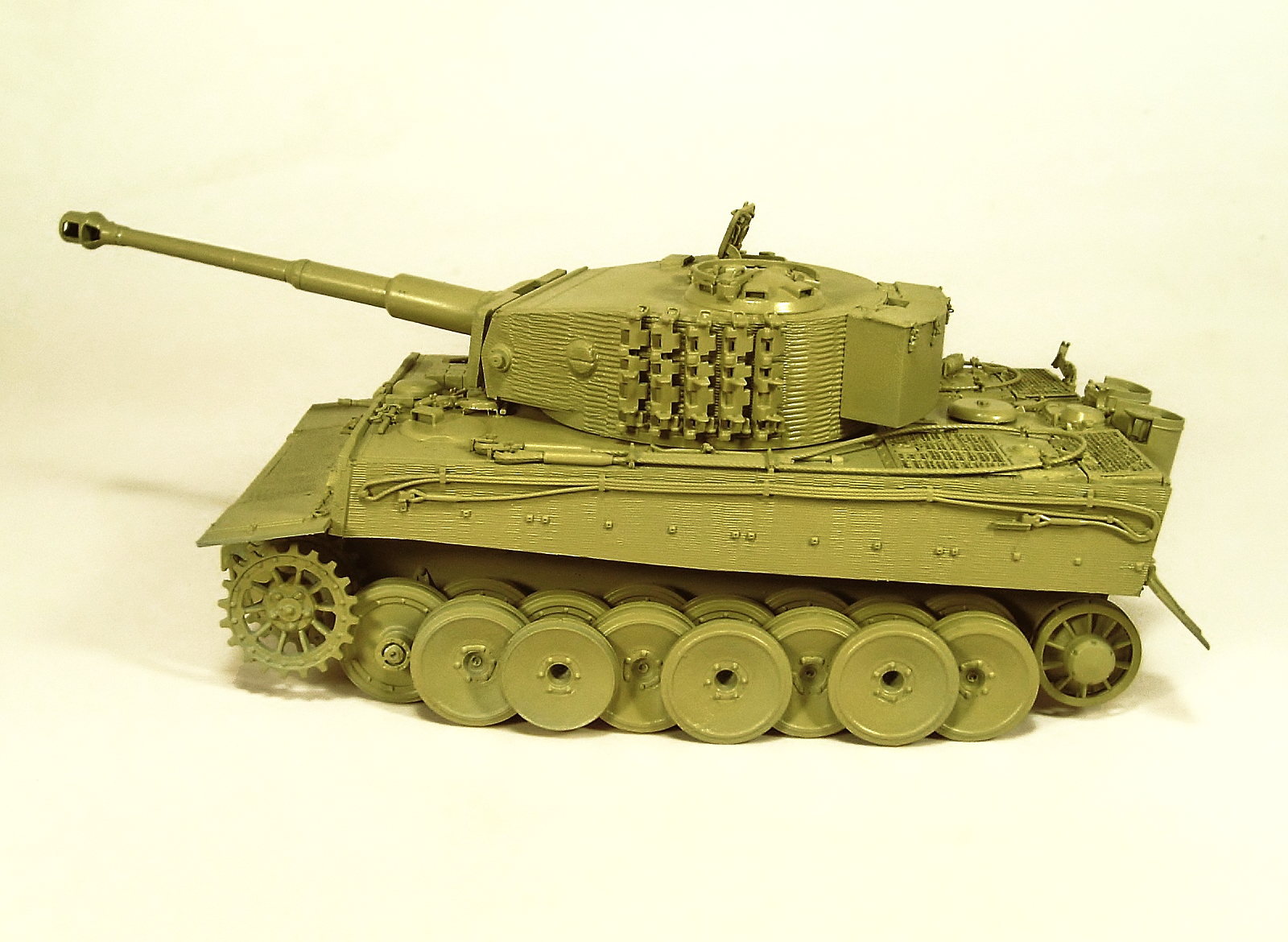 Otto Carius, Tiger I #217 - Malinovka - Painting
