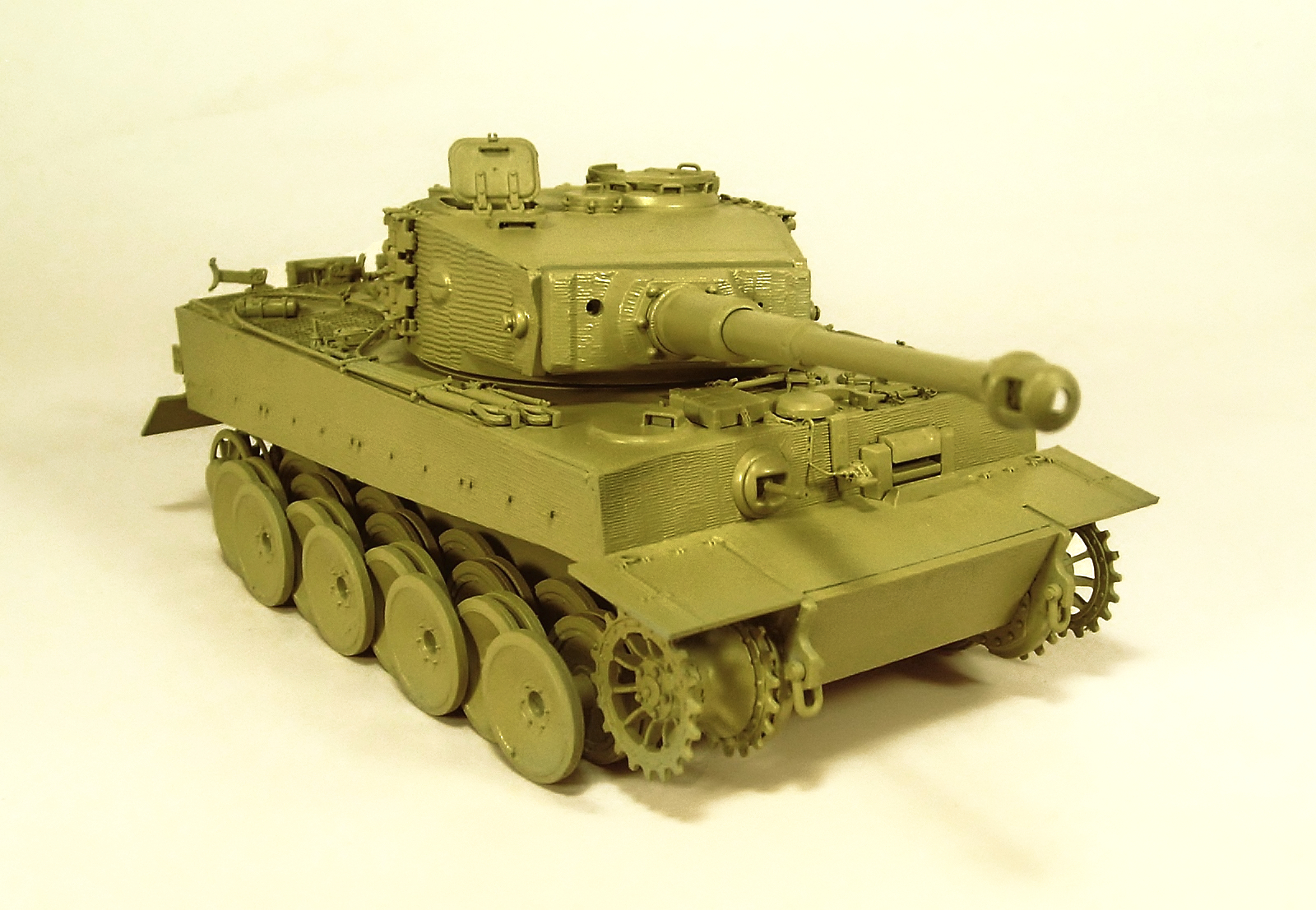 Otto Carius, Tiger I #217 - Malinovka - Painting